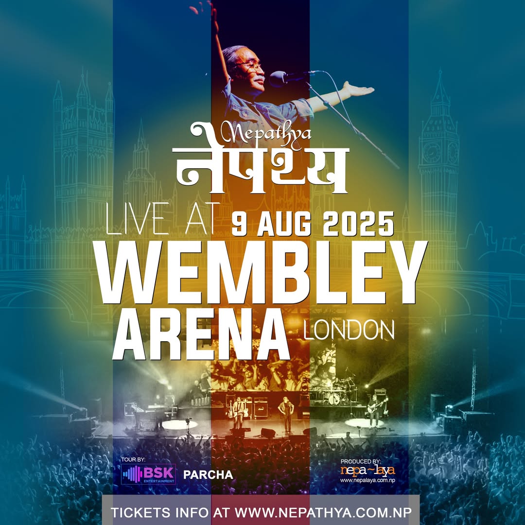 Nepathya Live in London 2025 – A Night of Nepali Music at Wembley Arena